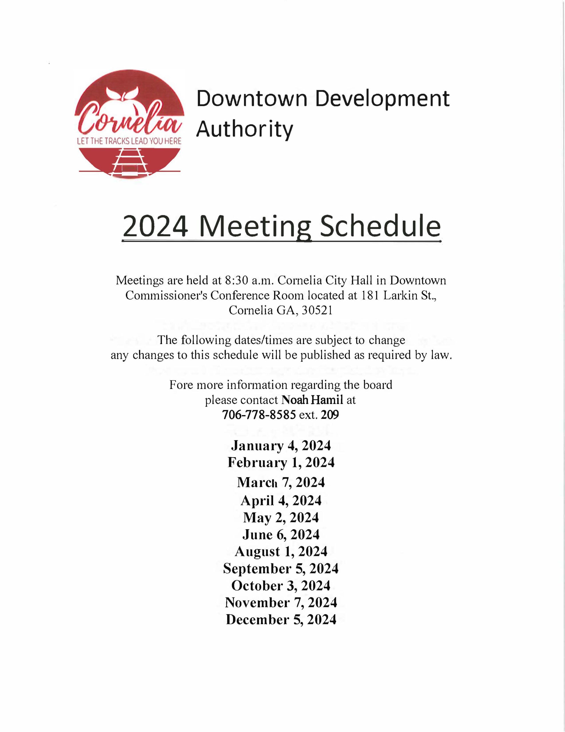 Downtown Development Authority - City of Cornelia